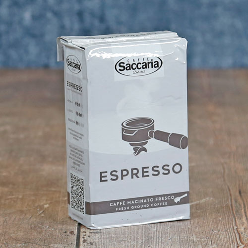 Espresso Ground Coffee (250g) - Justsoitalian