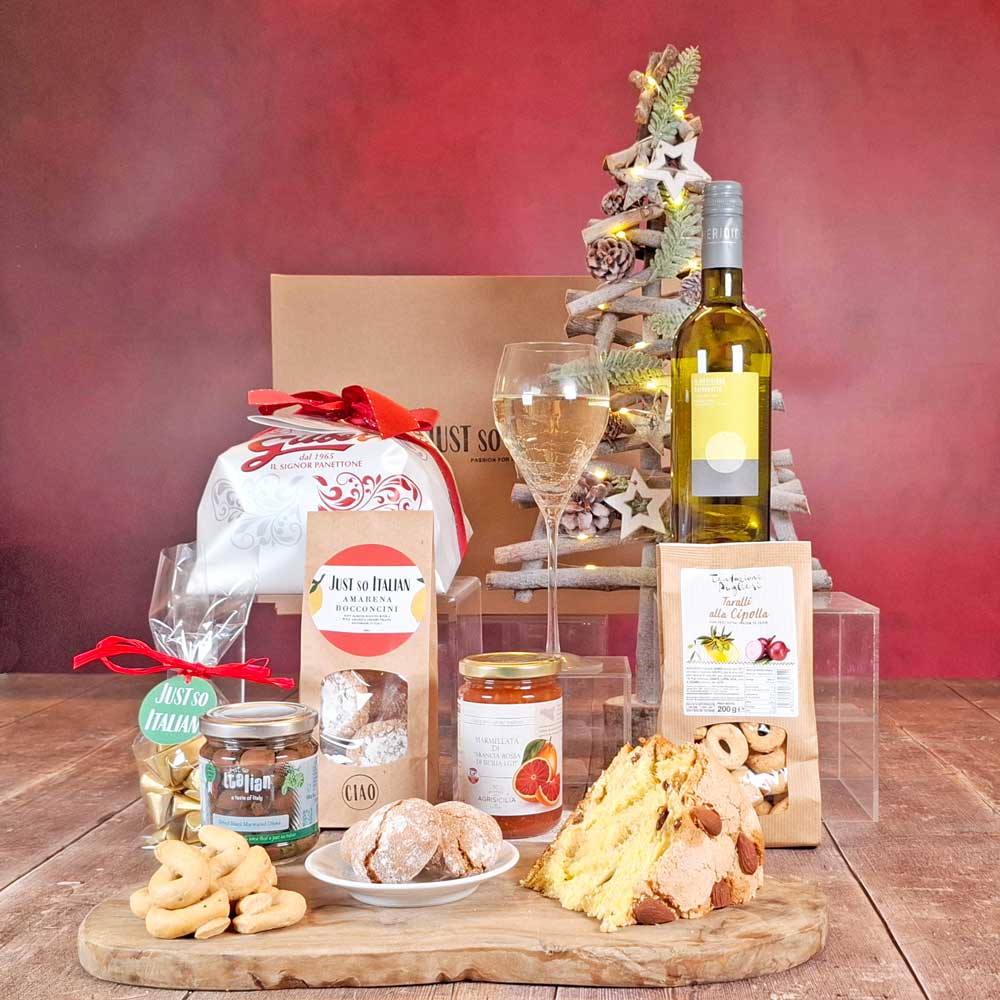 Festive Italian Sweet Tooth Hamper - Justsoitalian