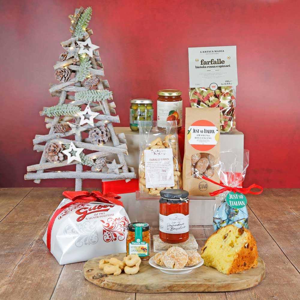 Festive Italian Sweet Tooth Hamper - Justsoitalian.co.uk