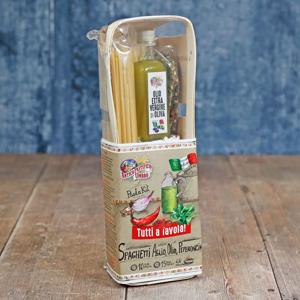Spaghetti Aglio, Olio, Peperoncino Gift Set - Justsoitalian