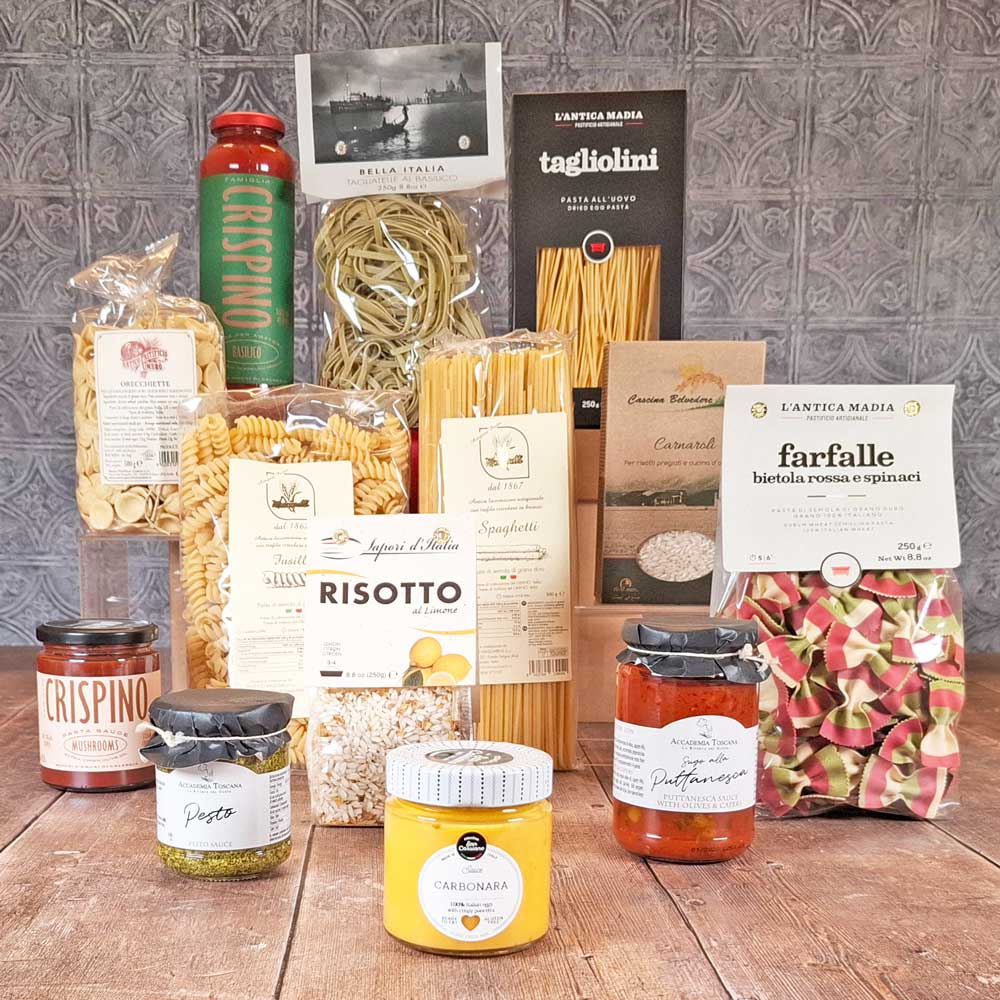 The Ultimate Italian Pasta Hamper - Justsoitalian